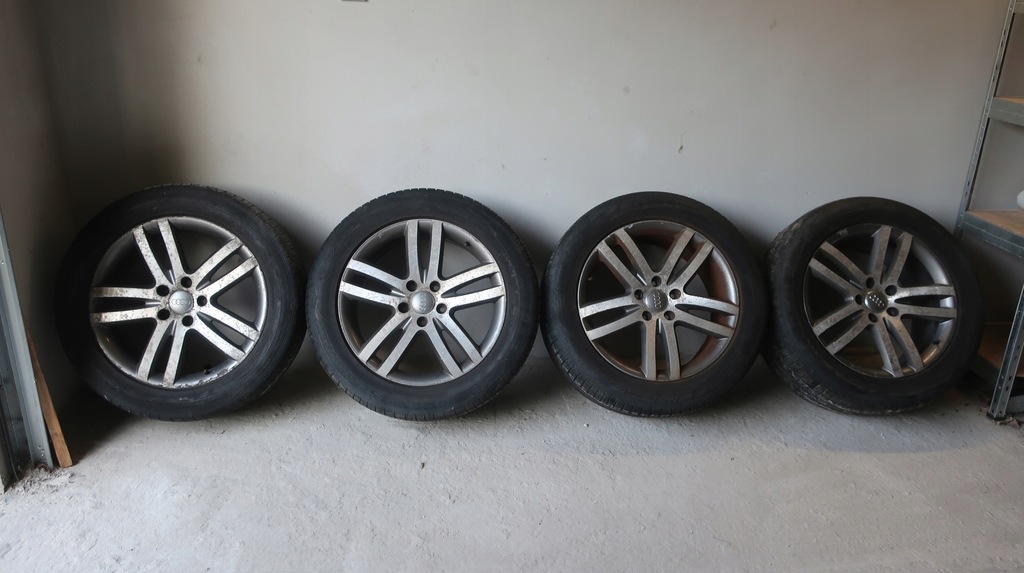 KOŁA FELGI 5X112 20" OPONY 295/45/20 AUDI Q7 4L - 14266417193 - oficjalne archiwum Allegro