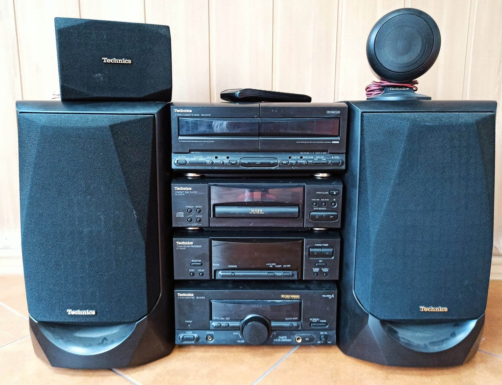Wieża stereo TECHNICS RS-CH770,SL-CH570,ST-CH570 - 13643010946 ...