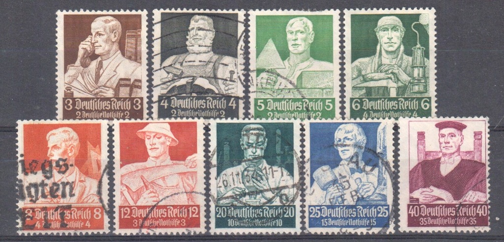 DR Niemcy Mi 556-564 seria kas., kat. 160E - 12569797045 - oficjalne ...