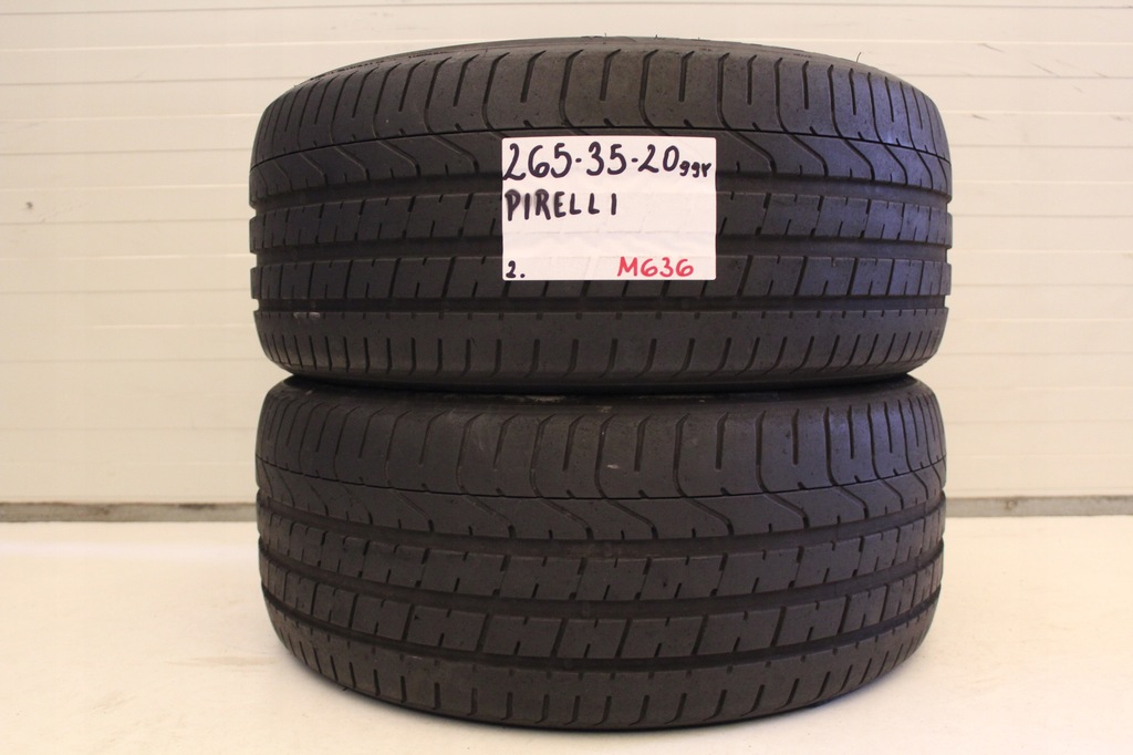 OPONY LETNIE PIRELLI P ZERO TM 265 35 20 99Y - 12004769349 - oficjalne archiwum Allegro