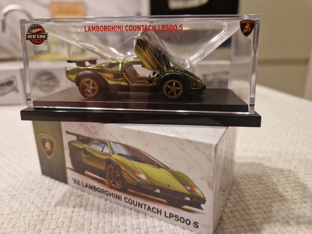 Hot Wheels RLC Box '82 Lamborghini Countach LP500 S - 15059274473 ...