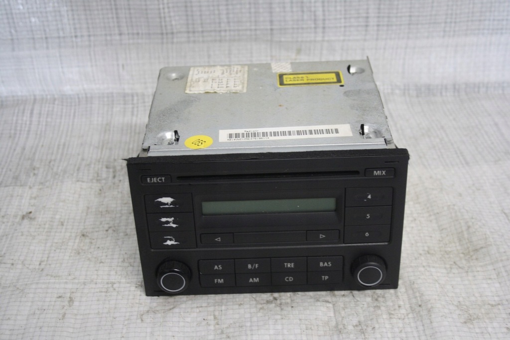 RADIO RADIOODTWARZACZ CD VW FOX 5Z0035152 - 11217532796 - oficjalne archiwum Allegro