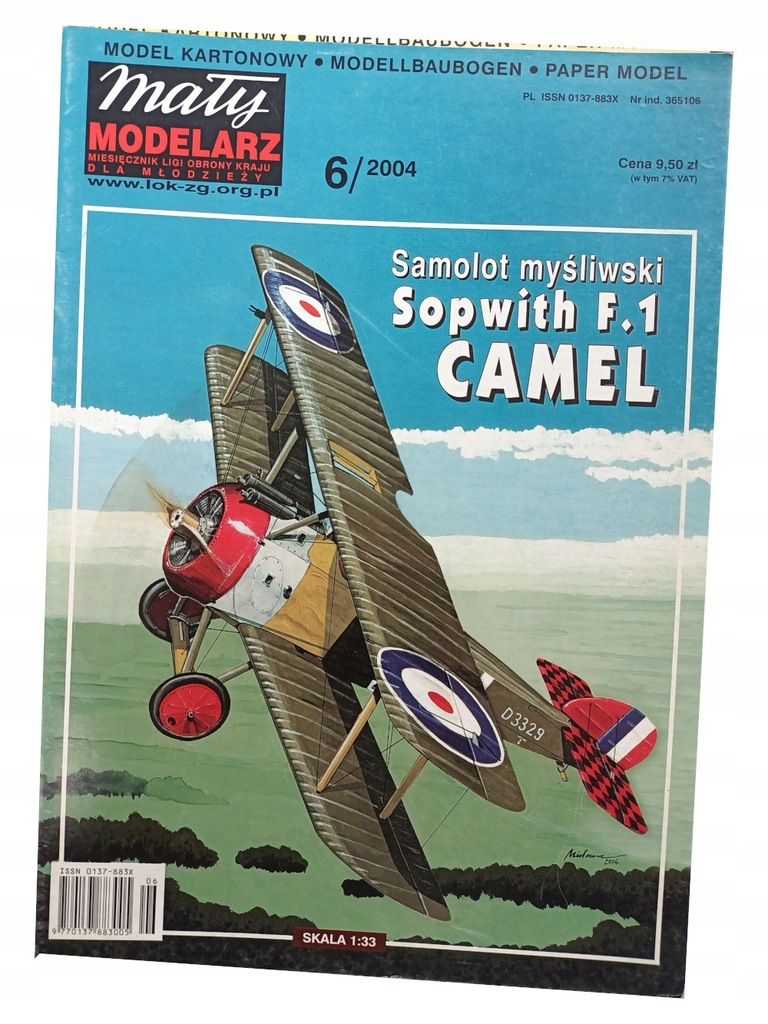 MAŁY MODELARZ 6/2004 SOPWITH F-1 CAMEL - 13684639829 - oficjalne ...