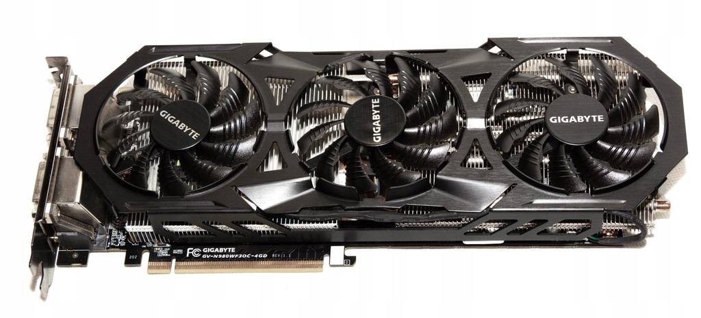 Nvidia GeForce GTX980 Gigabyte WindForce 4GB HDMI DP DVI GV-N980WF3OC ...