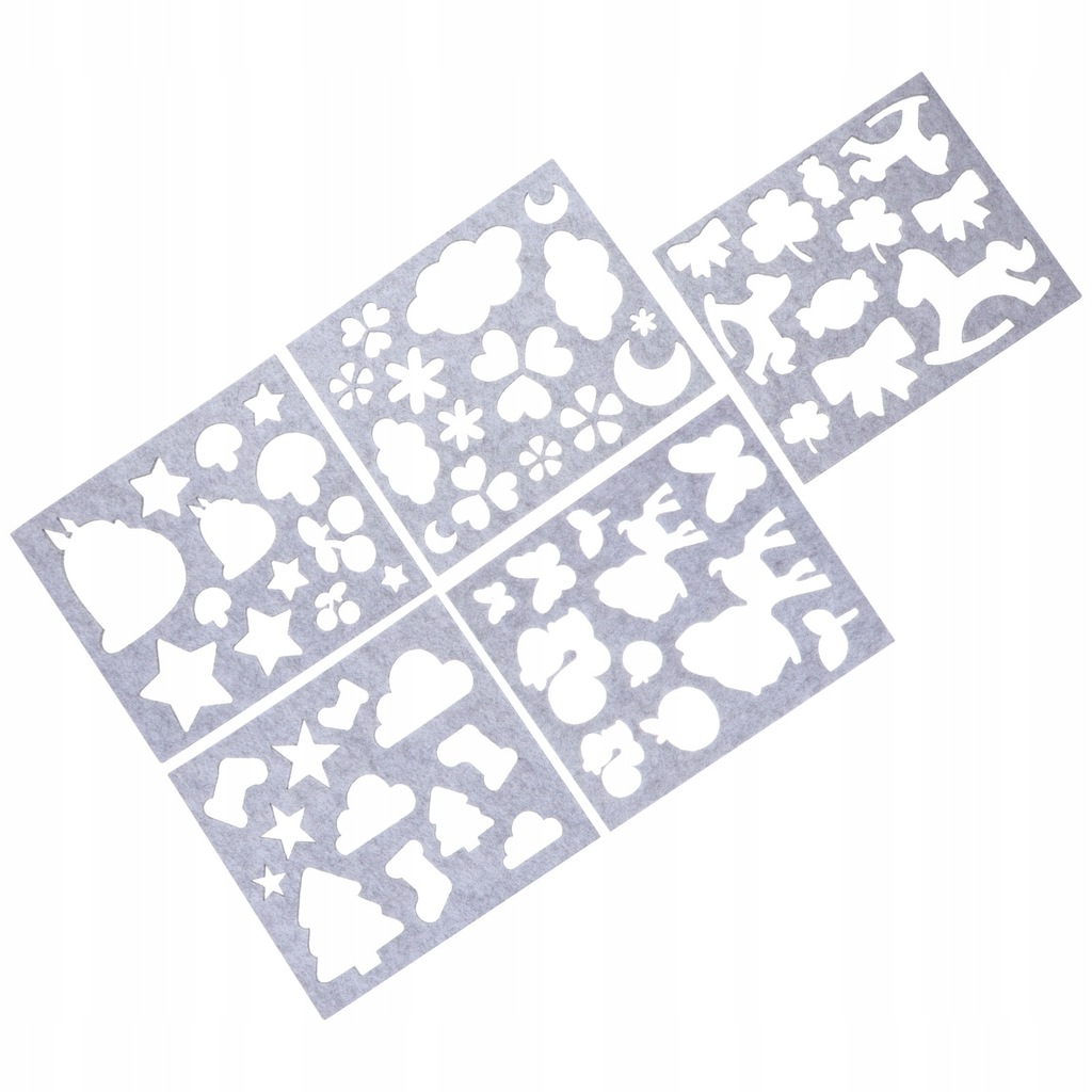 Wool Felt Mold Embroidery Kit Animal Stencils - 14884312238 - oficjalne ...