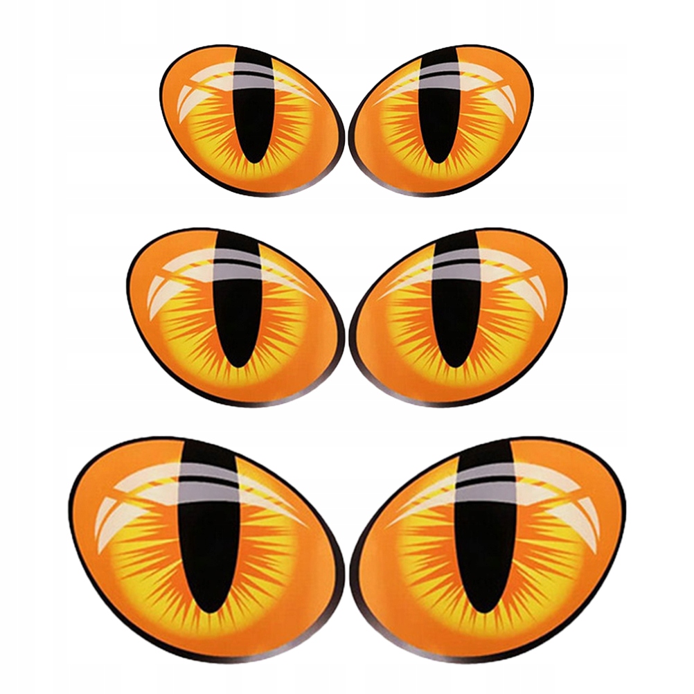 Cat Eyes Stickers Car Frog Personality - 14346871645 - oficjalne ...