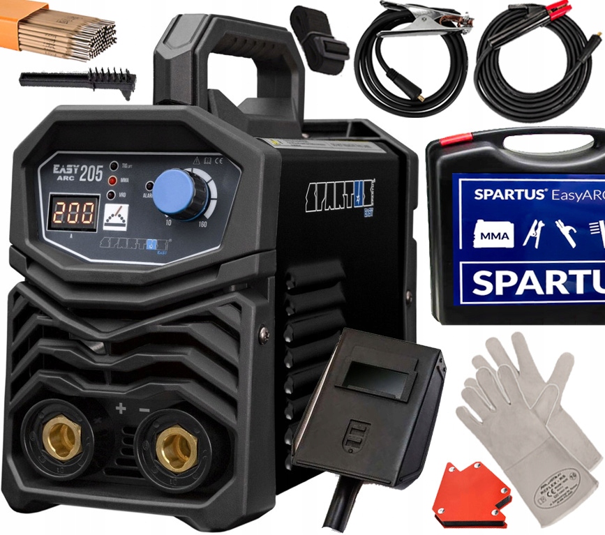 MAŁA SPAWARKA 200A VRD SPARTUS EASYARC MMA TIG - 12142821420 - oficjalne archiwum Allegro