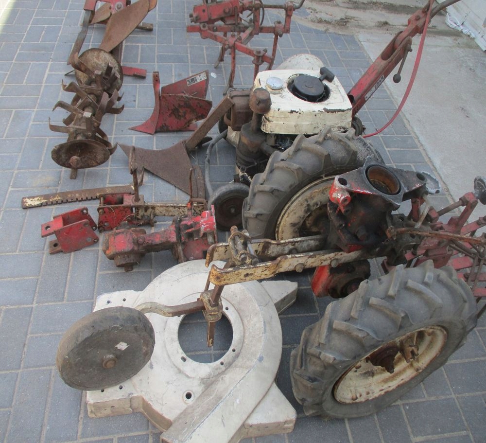 TRAKTOREK JEDNOOSIOWY DZIK GLEBOGRYZARK TERRA VARI - 12558095909 ...