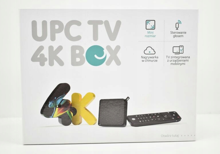 DEKODER UPC TV 4K BOX - 12033849985 - oficjalne archiwum Allegro