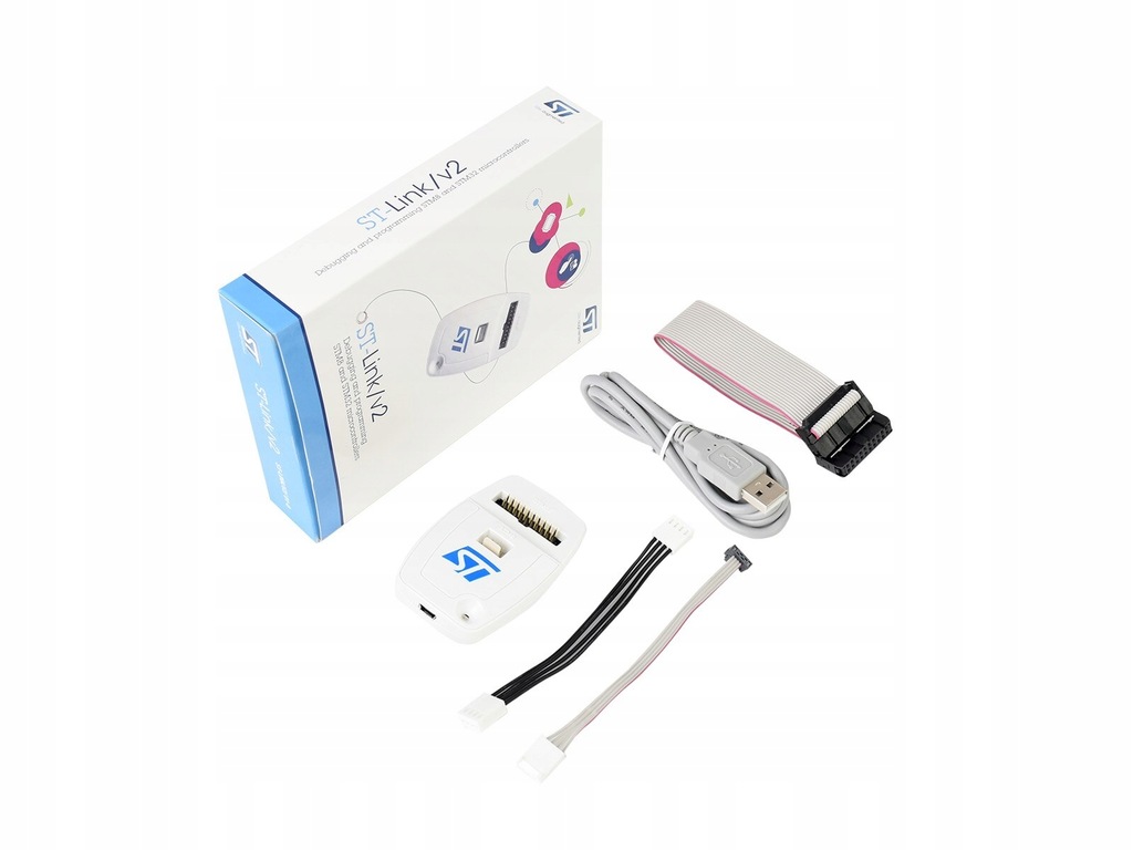 ST-LINK/V2, debuger/programator w obwodzie do STM8 - 12357711576 - oficjalne archiwum Allegro
