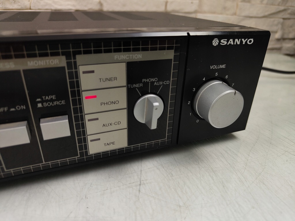 SANYO JA-230 Kultowy wzmacniacz stereo - 13073830219 - oficjalne archiwum Allegro