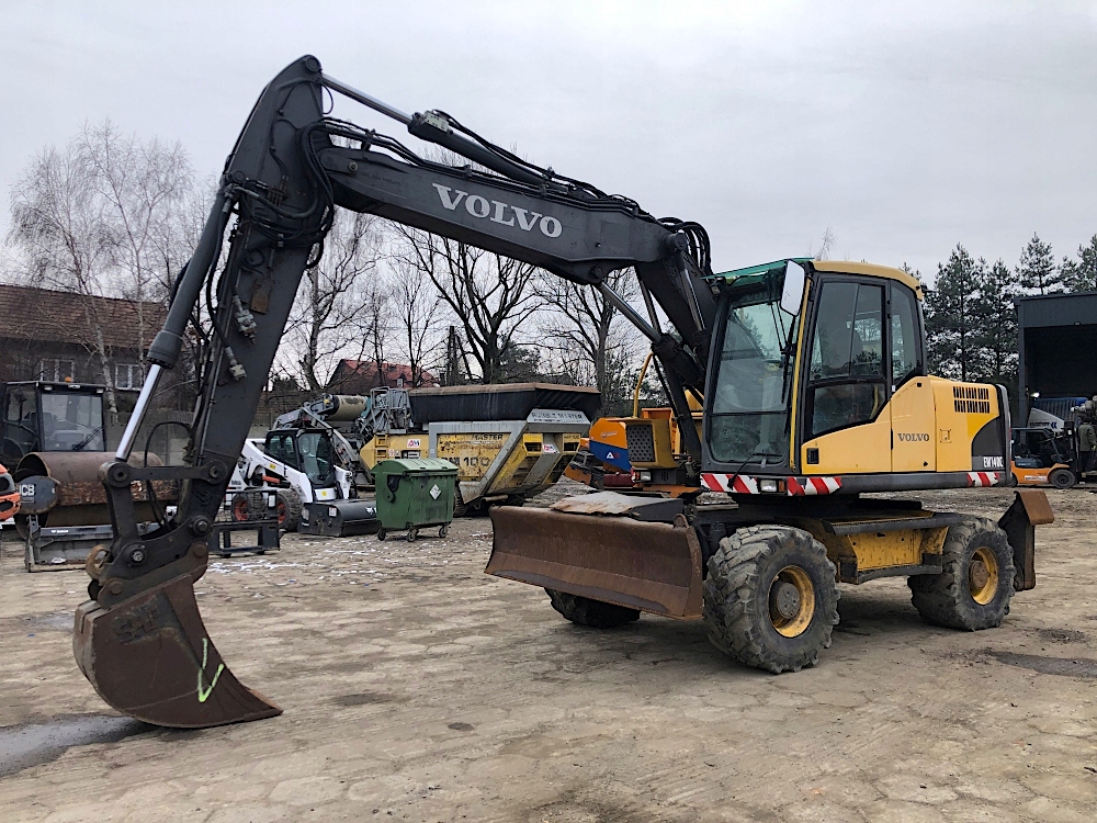 Koparka kołowa Volvo EW140C - 11842603025 - oficjalne archiwum Allegro