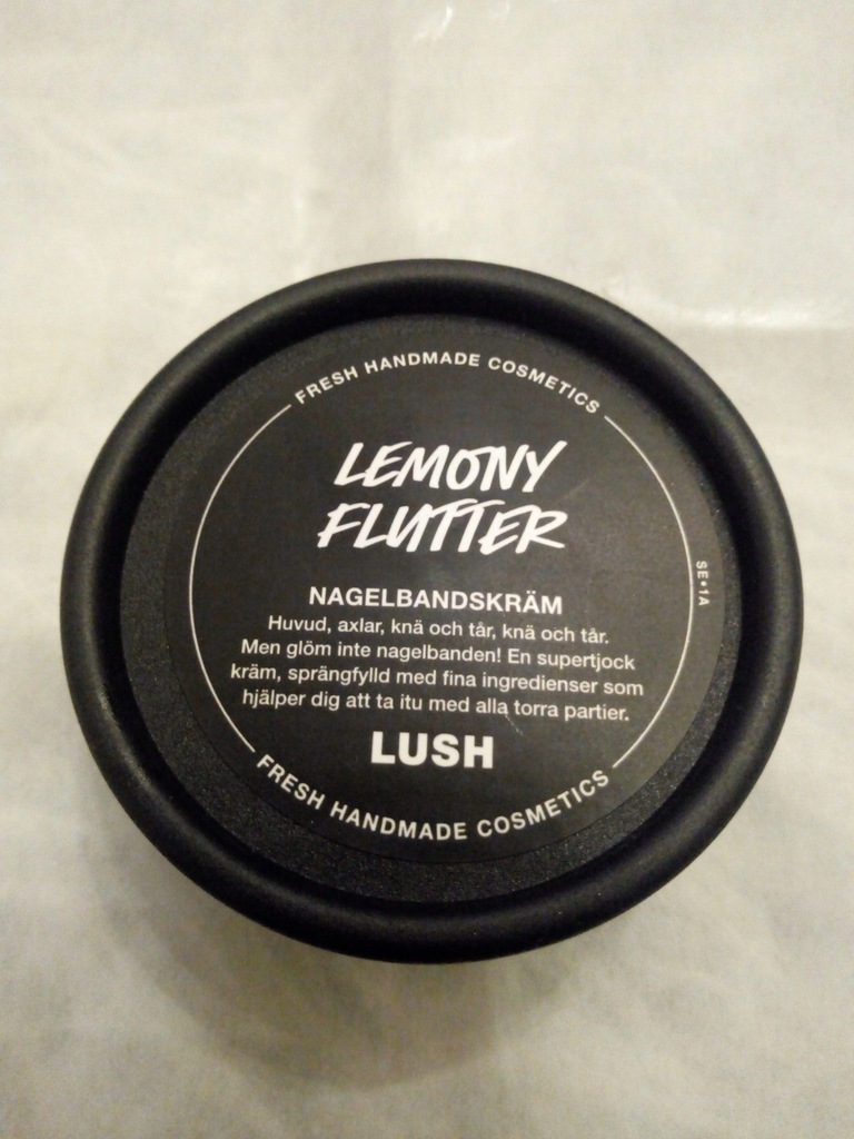 Lush,Lemony Flutter 45g-masełko do skórek - 13468652514 - oficjalne archiwum Allegro