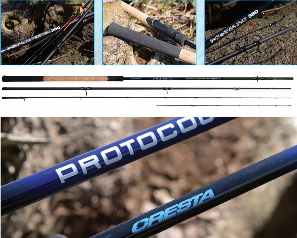 WĘDKA DO METODY CRESTA PROTOCOL METHOD FEEDER 360 - 11719705387 - oficjalne archiwum Allegro