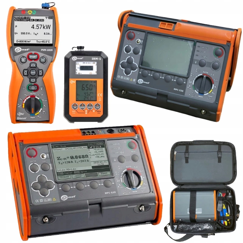 Zestaw Sonel Miernik Parametrów Instalacji MPI-530+PVM-1020KIT Fotowoltaika - 15218485164 ...