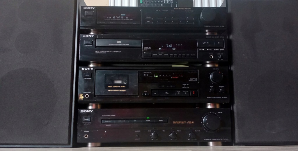 Duża wieża Hi-Fi Sony kpl.+ BT tj.JBL,Denon, Marantz,Technics ...