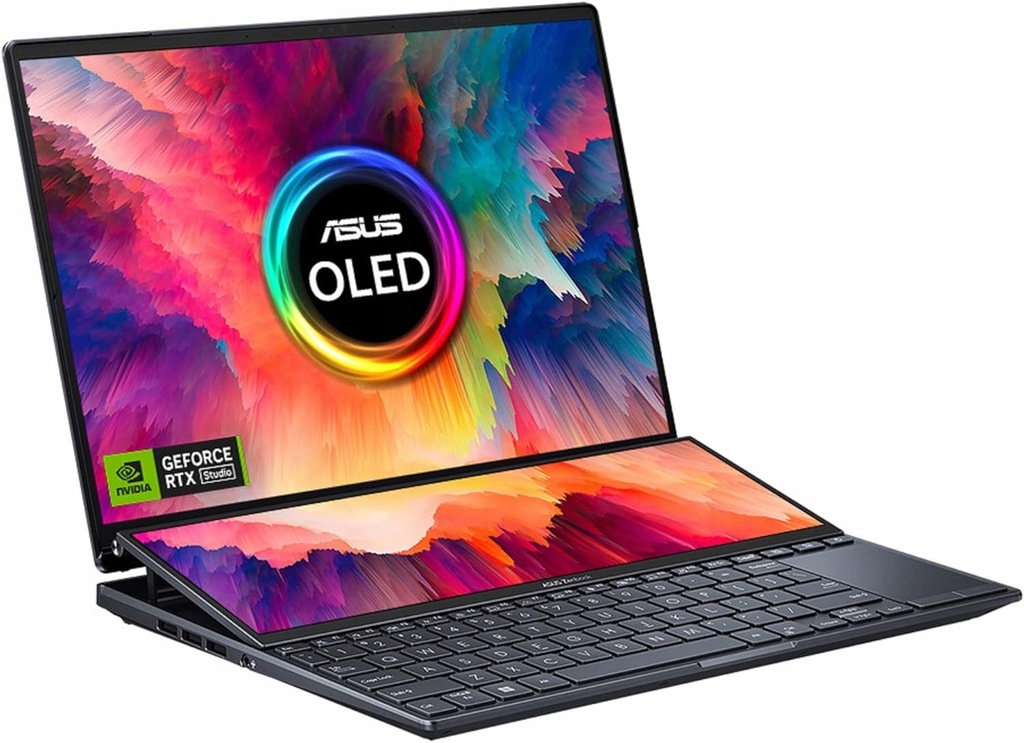 Asus Zenbook Pro Duo 2,8K 14,5 OLED i7-12700H 1TB SSD 16GB DDR5 RTX 3050Ti - 15358229589 ...