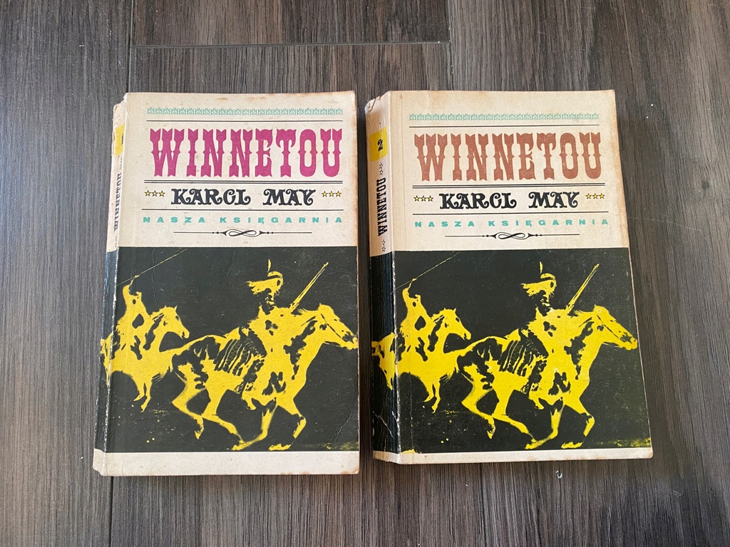 Winnetou tom 1,2, Karol May - 12567924105 - oficjalne archiwum Allegro