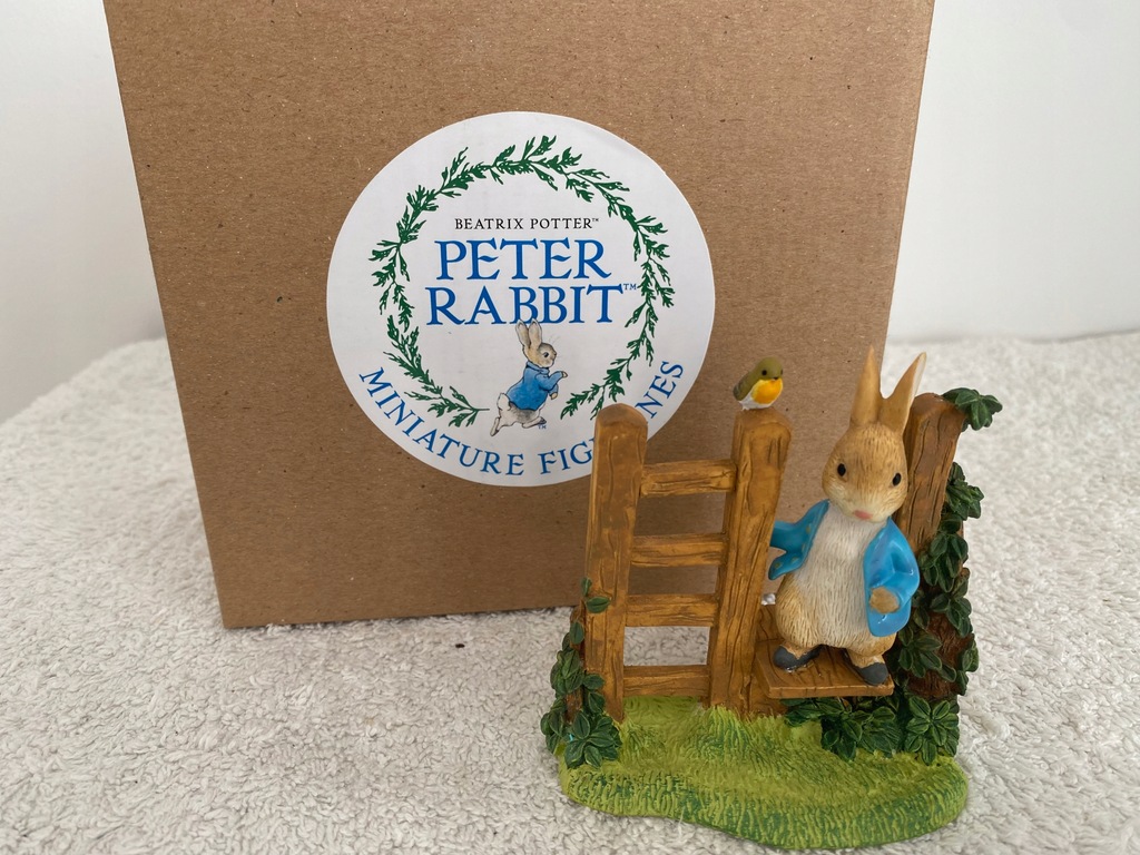 FIGURKA BEATRIX POTTER ENESCO PETER RABBIT - 12634557688 - oficjalne ...