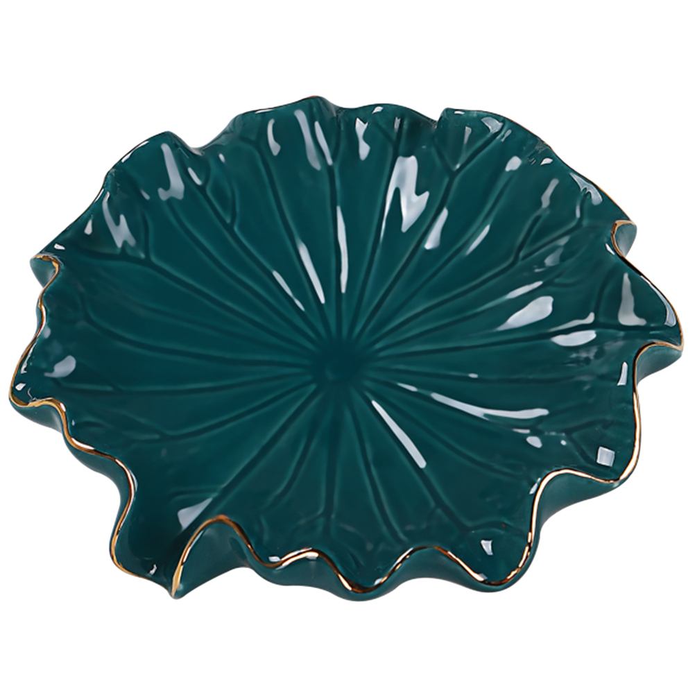 Ceramic Lotus Leaf Soap Dish Jewelry Soap Box - 13330796810 - oficjalne ...