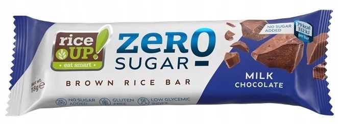 ZERO CUKRU Batonik w Czekoladzie Mlecznej 18g - 13251862774 - oficjalne ...