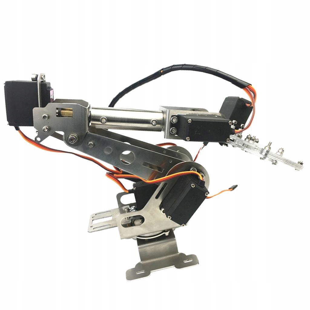 6DOF Robotic Arm Kit Mechaniczny Robotic Clamp - 12330933899 ...