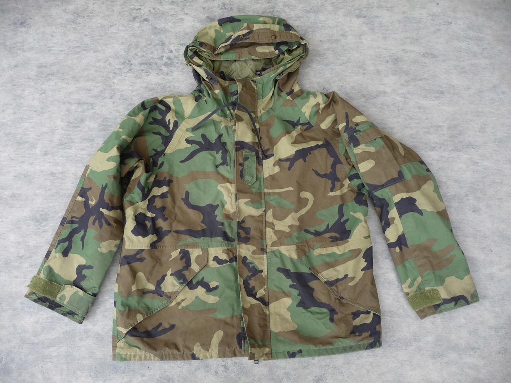 KURTKA PARKA GORE-TEX ECWCS GEN 1 WOODLAND US ARMY - 12344377085 ...