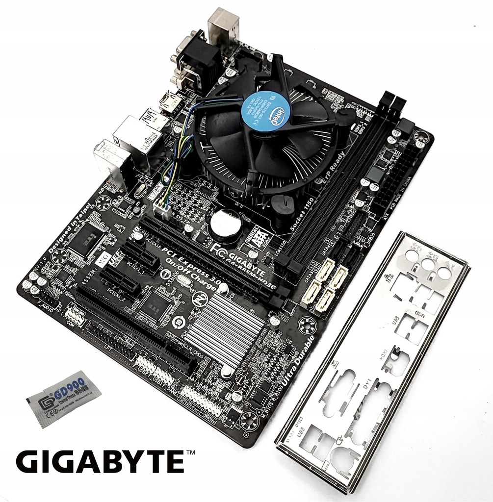 Płyta główna Gigabyte GA-B85M-HD3G REV.1.0, DDR3, Gen.4 s1150 + pasta ...