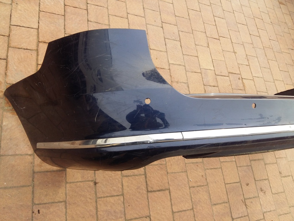 vw passat b7 kombi 3AF zderzak tył z chromami - 7540952670 - oficjalne archiwum Allegro