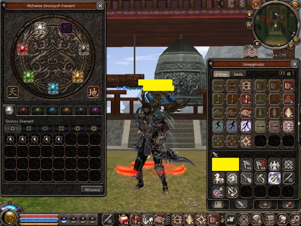 Metin2 Polska Ninja Dagger 15 chemp + Perf Wyborna Mityczna ! EQ 120lvl ...