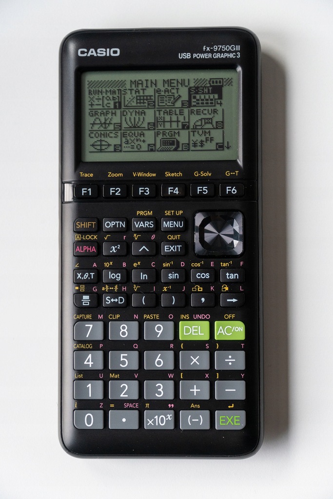 Kalkulator naukowy Casio FX-9750GIII - 12074010509 - oficjalne archiwum ...