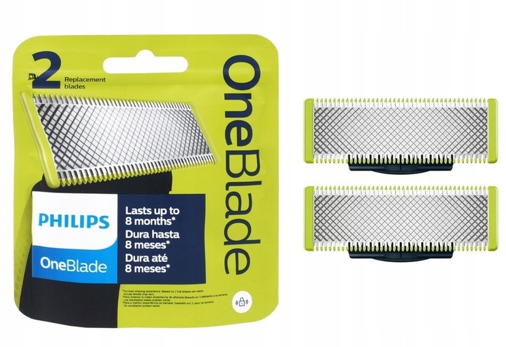 Philips Oneblade 2 ostrza do wszystkich golarek oneblade i one blade ...