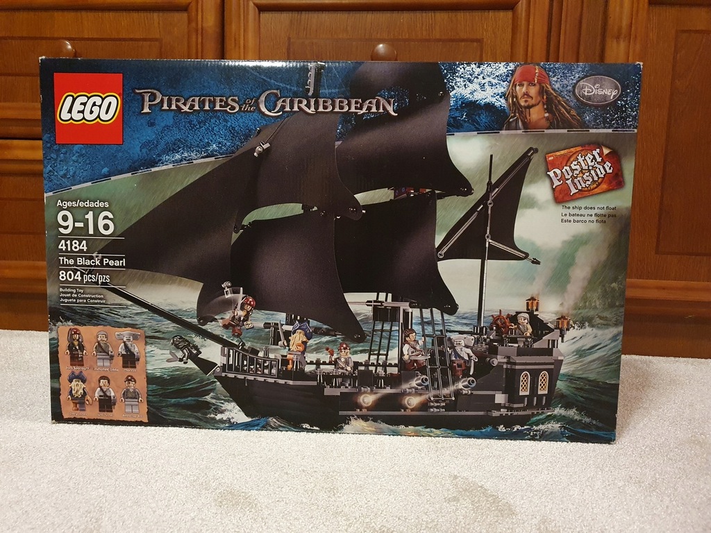 LEGO Piraci z Karaibów 4184 Czarna Perła - 9443889056 - oficjalne ...