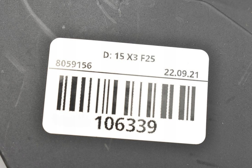 OBUDOWA FILTRA POWIETRZA 8519129 2.0D BMW X3 F25 - 11441616170 ...