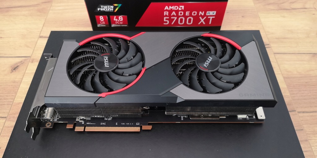 Karta graficzna MSI Radeon RX 5700 XT 8 GB - 13980979411 - oficjalne archiwum Allegro