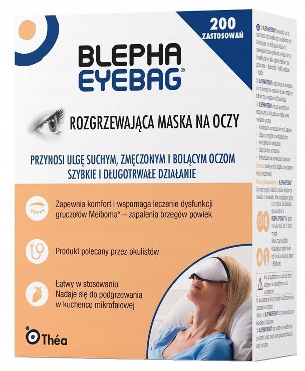 Blepha Eyebag, rozgrzewająca maska na oczy, 1 szt. - 12715516929 ...