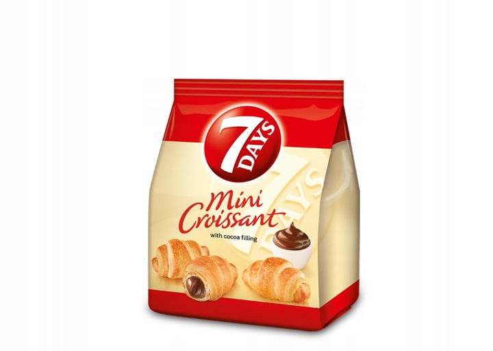 Rogaliki 7 Days mini rogalik kakaowy 185g ciastka - 11098050384 ...