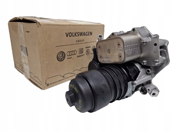 VW AUDI 2.7 3.0 TDI PODSTAWA FILTRA OLEJU CHŁODNICA OLEJU ORG ...