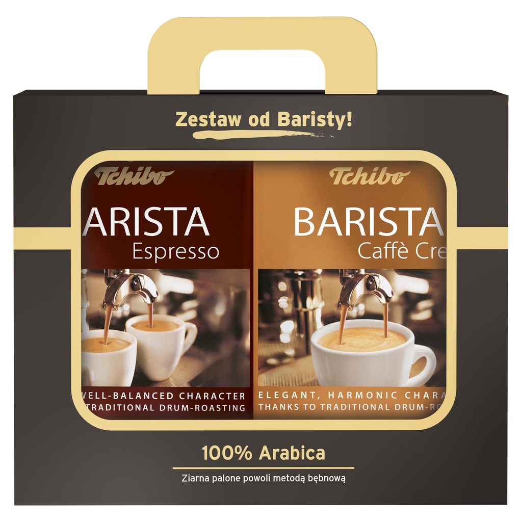 Kawa Tchibo Barista Caffe Crema + Espresso 2x500 - 12851438410 ...