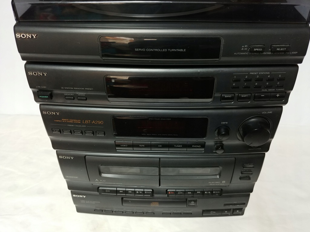 Wieża SONY LBT-A290 + Gramofon PS-LX56P - 8072128186 - oficjalne ...