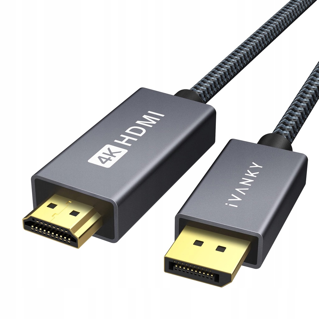 Kabel IVANKY 4K DisplayPort na HDMI - 15588857426 - oficjalne archiwum ...