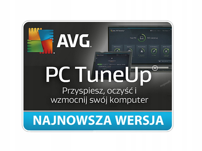 AVG PC TuneUp PRO bez limitu urządzeń / 1 ROK - 5996081432 - oficjalne archiwum Allegro