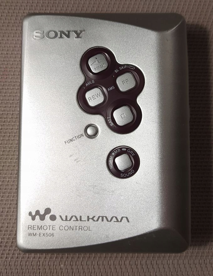 WALKMAN SONY WM-EX506 REMOTE CONTROL / sprawny - 13479103521 ...