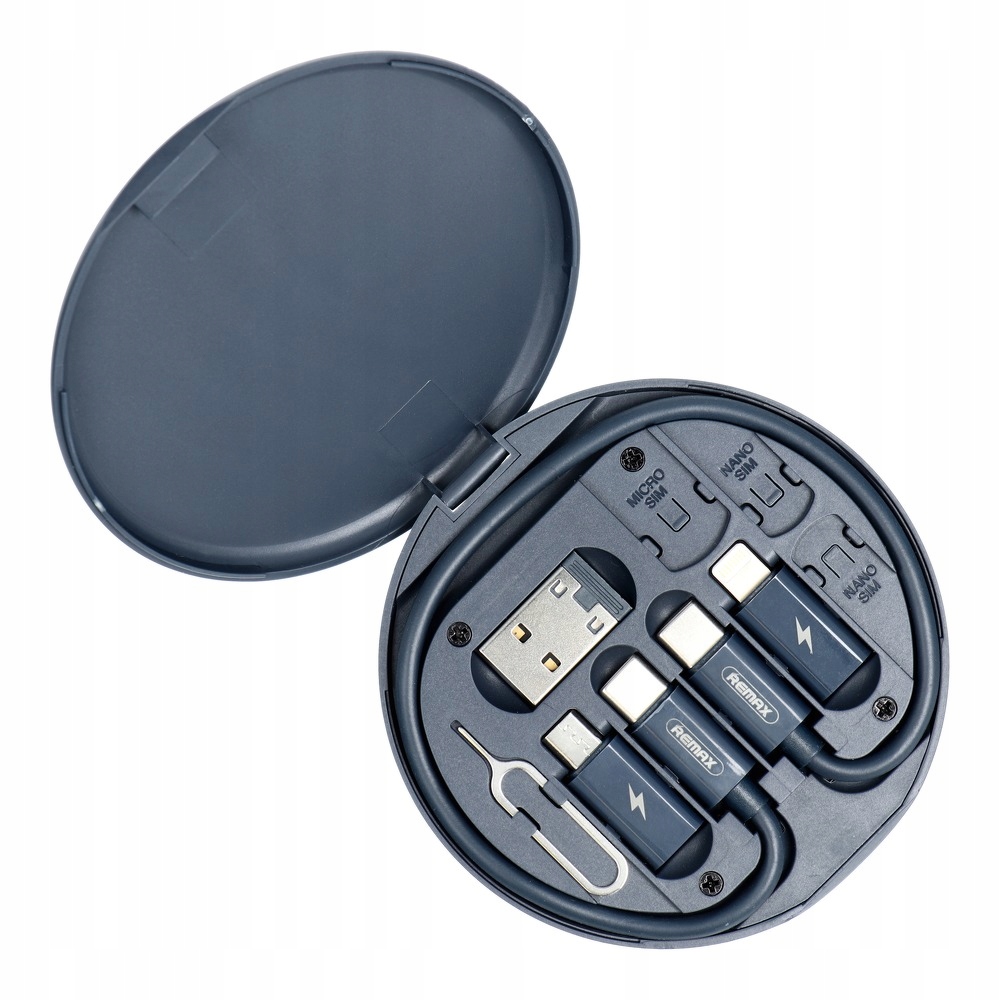 ZESTAW KABLI USB TYP C / MICRO USB / LIGHTNING - 11317290328 - oficjalne archiwum Allegro