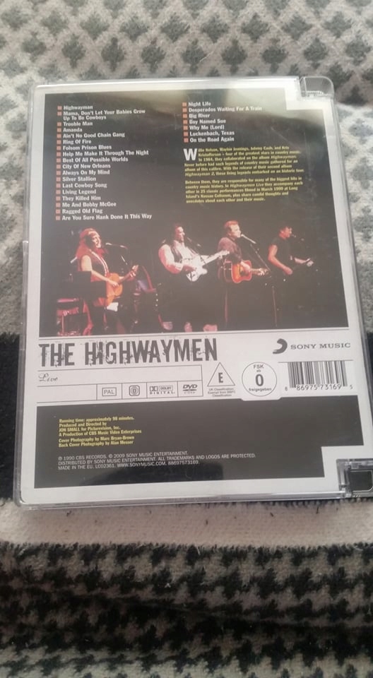 The Highwaymen: Live DVD - 8410889750 - oficjalne archiwum Allegro
