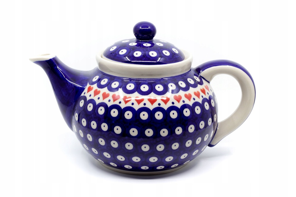 Czajnik Imbryk Duży Ceramiczny BOLESŁAWIEC - 12415757492 - oficjalne archiwum Allegro