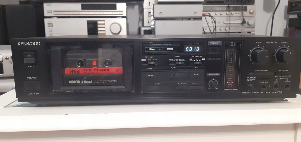 Magnetofon kasetowy Kenwood KX-780 - 12952226262 - oficjalne archiwum Allegro