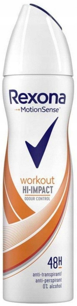 REXONA Workout - Antyperspirant w Sprayu - 12420198389 - oficjalne ...