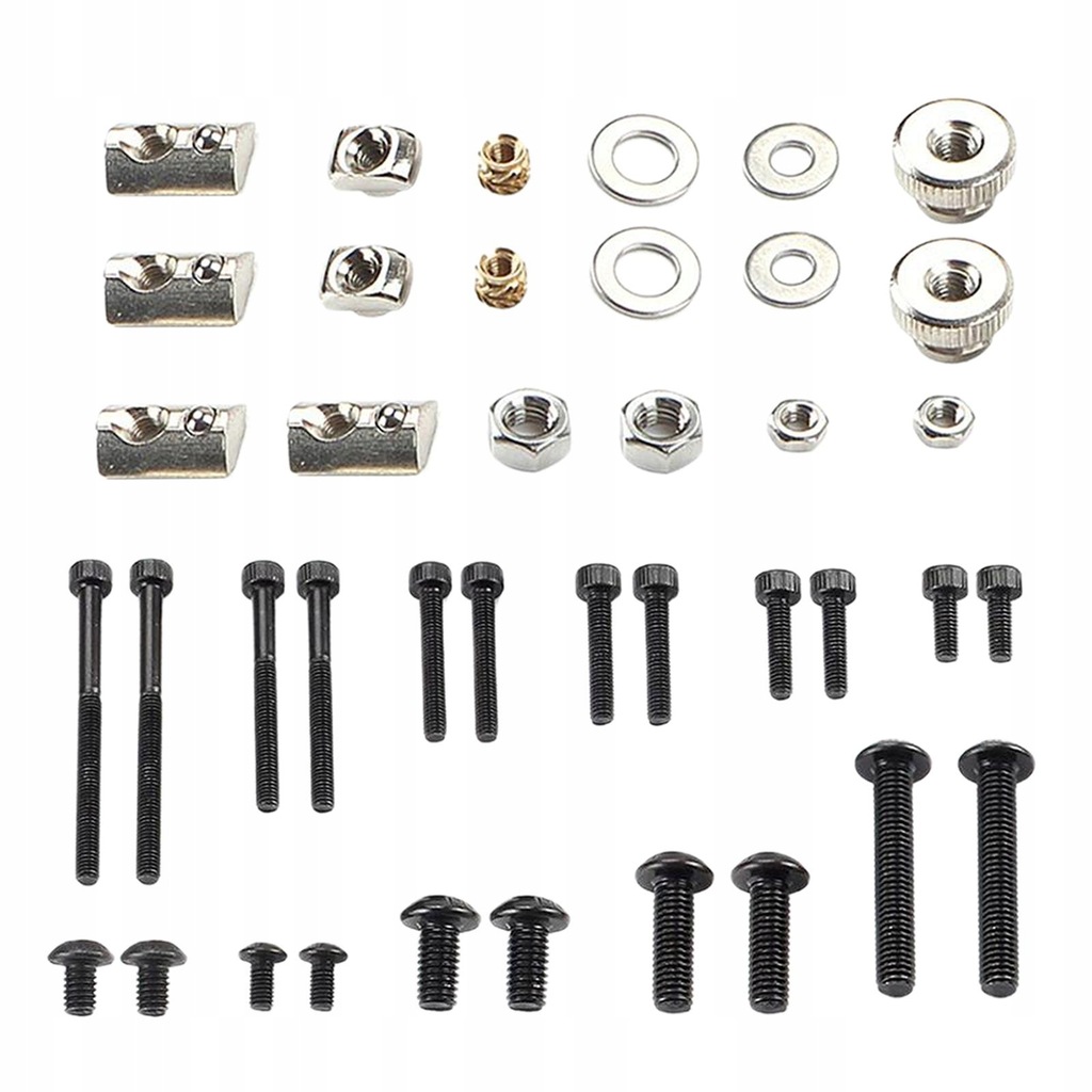 Fasteners Screws Nuts Set DIY for - 13757165241 - oficjalne archiwum Allegro