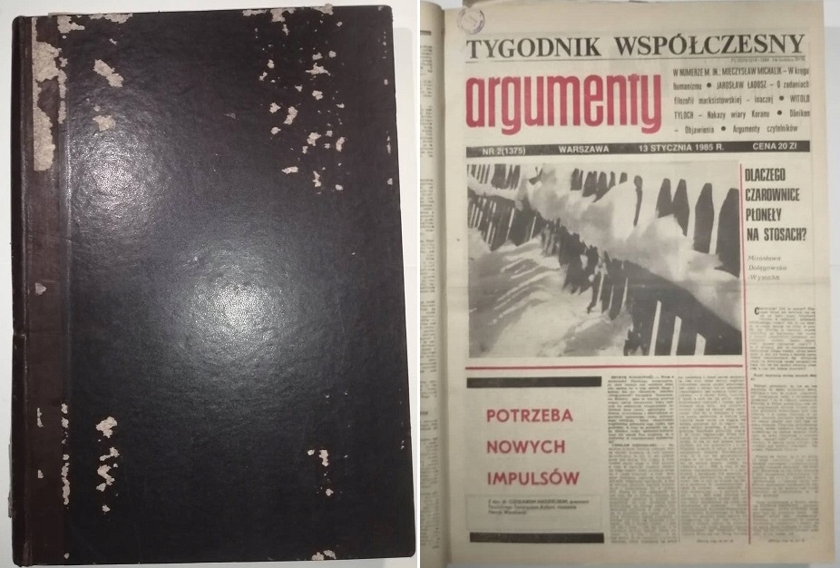 ARGUMENTY TYGODNIK NR 1 - 52 1985 - 11743243699 - oficjalne archiwum Allegro